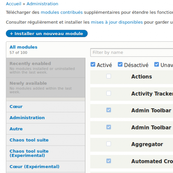 Module Drupal 8 - Module Filter | Kgaut.NET - Kevin Gautreau Module Drupal 8 - Module Filter | Kgaut.NET - Kevin Gautreau