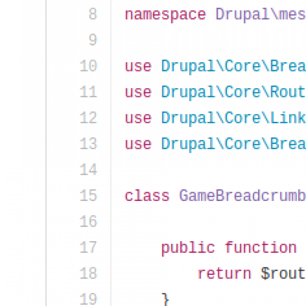 Drupal 8 - Définir un fil d'Ariane personnalisé | Kgaut.NET - Kevin Gautreau
